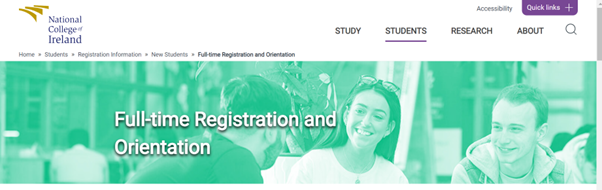 What is Orientation and How do I Join it? – National College of Ireland
